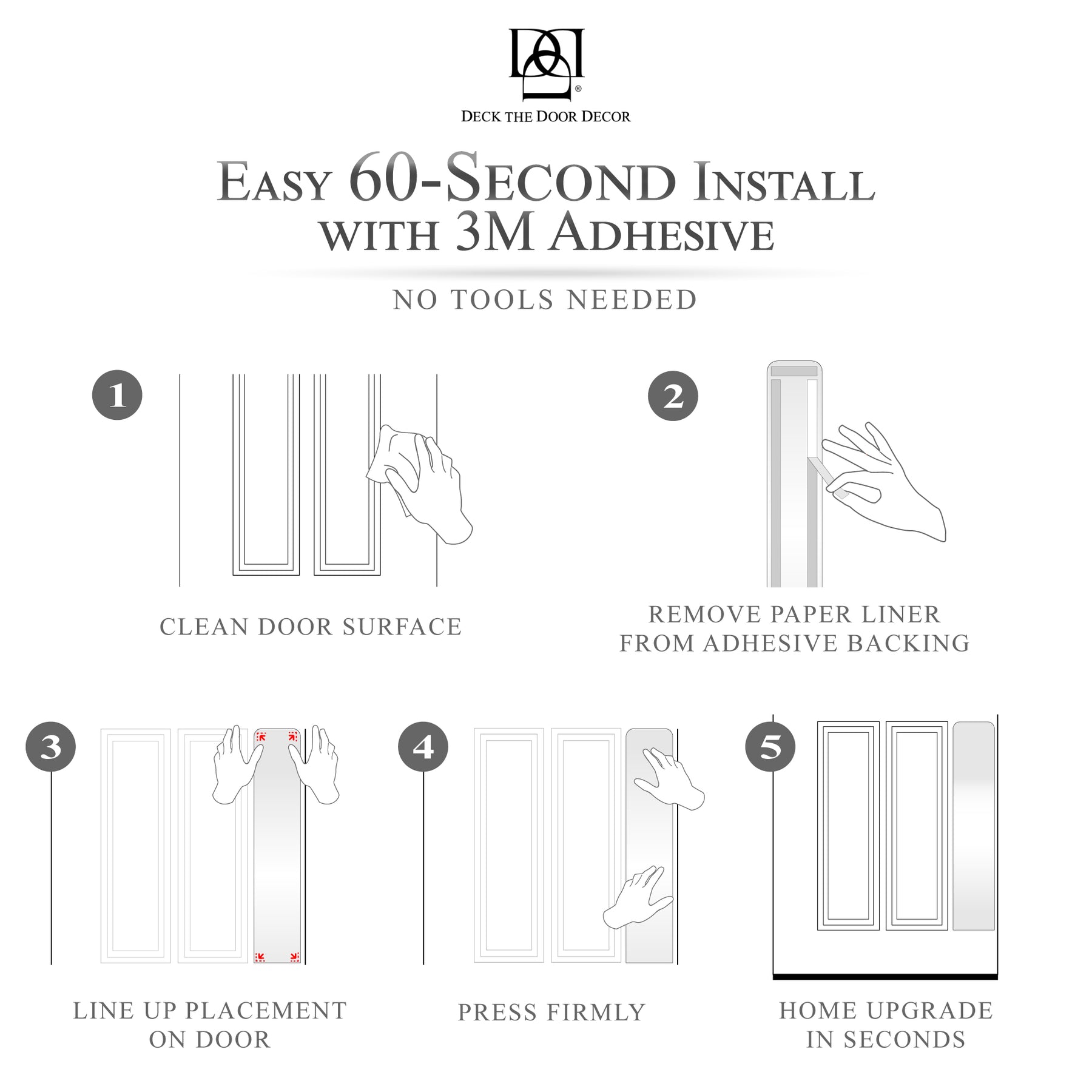 Dog Scratch Protection Door Plate – Multiple Size & Finish Options ...