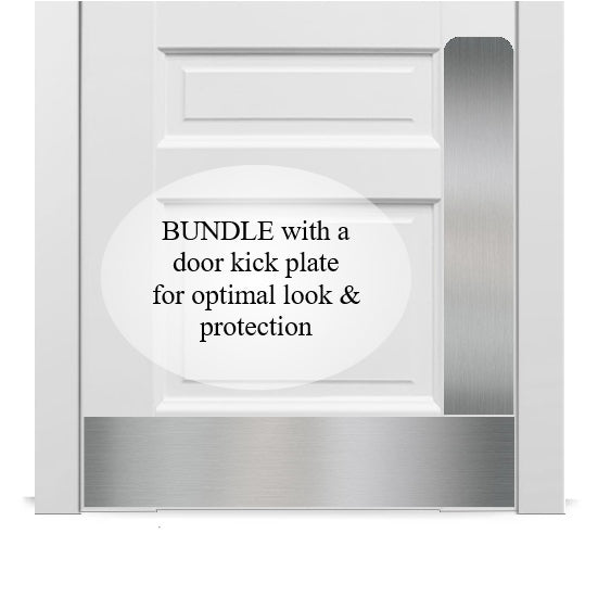 Dog Scratch Door Protection Plate – Deck the Door Decor