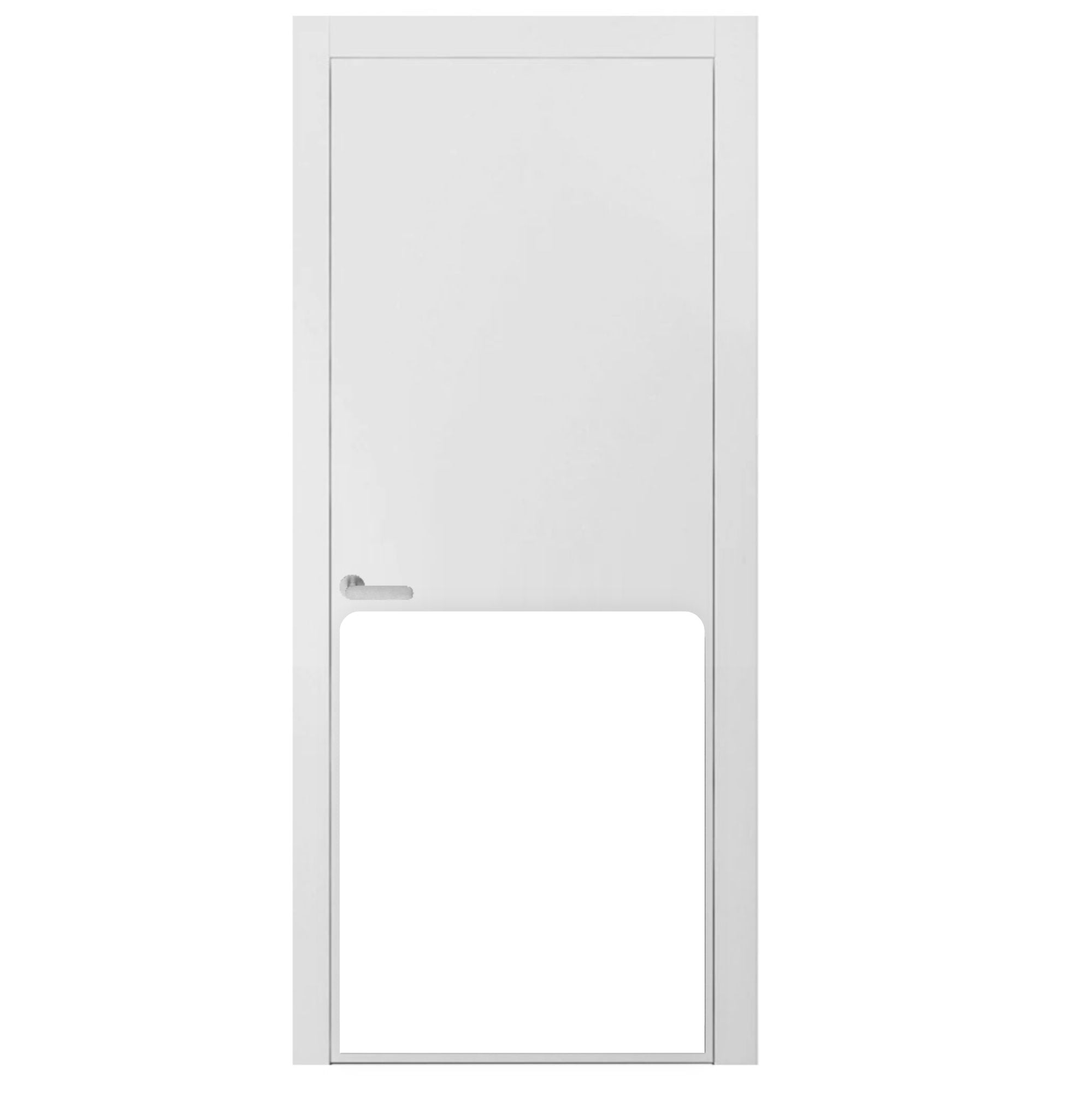 Large Dog Scratch Door Protection Plate | Kwik Plates™ – Deck the Door ...