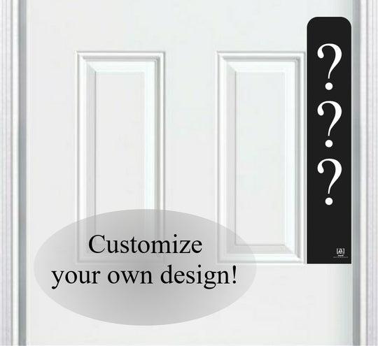 Custom Luxury Door Hardware; Engraved and Embossed Door Kick Plates ...
