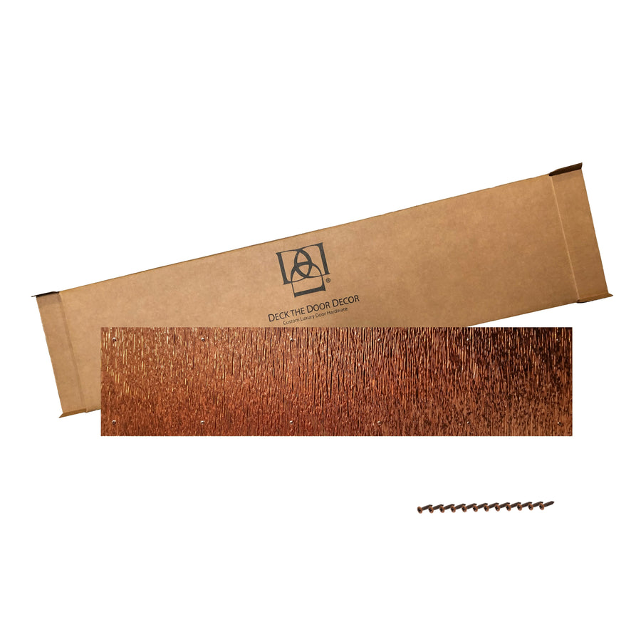 Embossed Door Kick Plates – Deck the Door Decor
