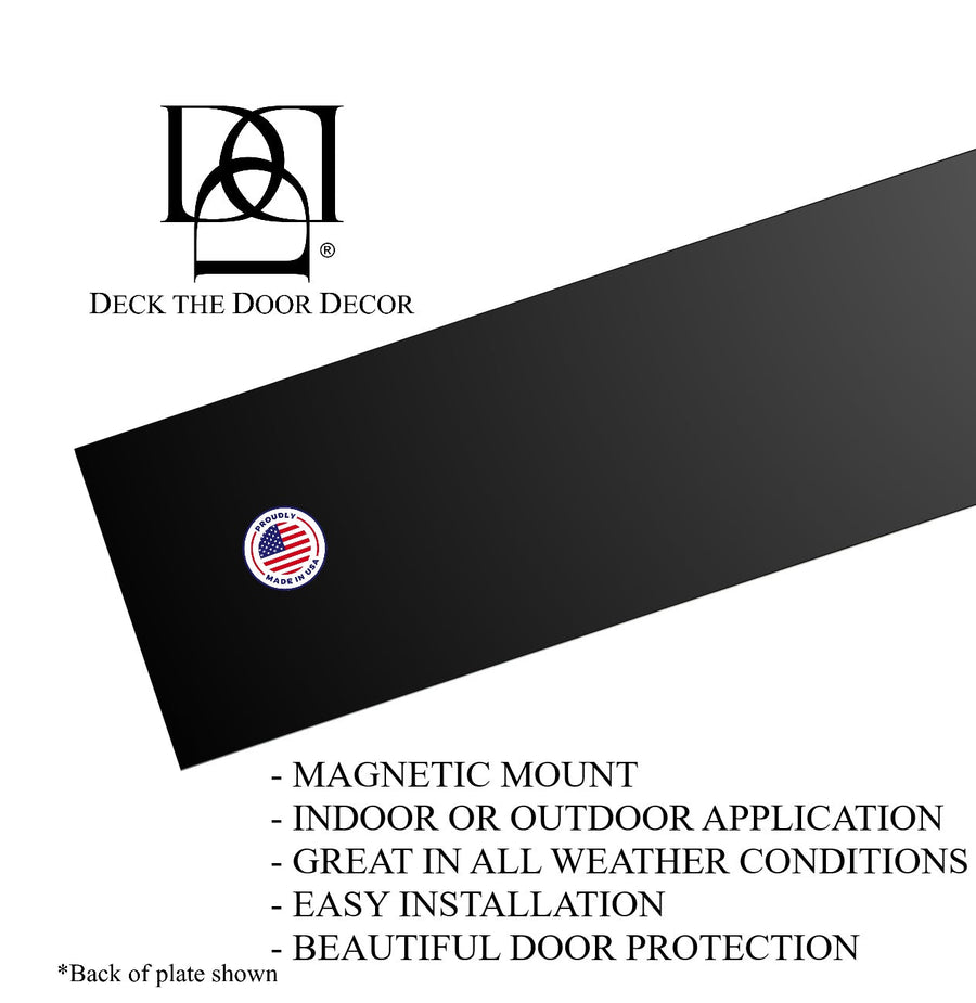 Dog Scratch Door Protection Plate – Deck the Door Decor